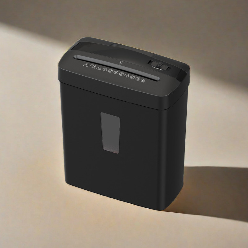 2.5m/Min Compact Commercial Paper Shredder Reverse Function 4*39mm ...