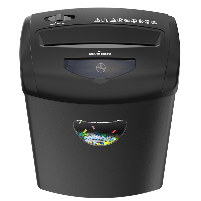 Overload Protection Commercial Paper Shredder machine CD218P 10 Sheet ...