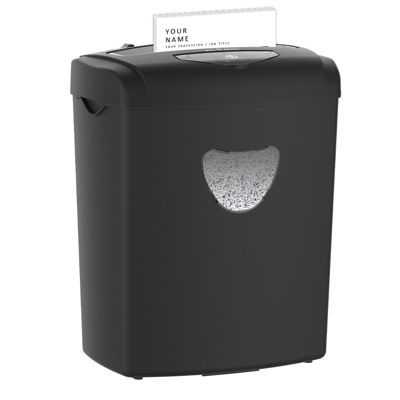 10 Sheets Commercial CD Credit card Paper Shredder Machine With Large ...