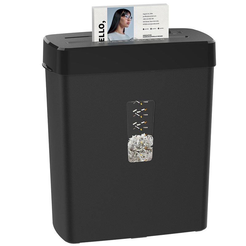 CD222P-8 13L Home Cross Cut cd shredding 8 sheets Paper Shredder ...