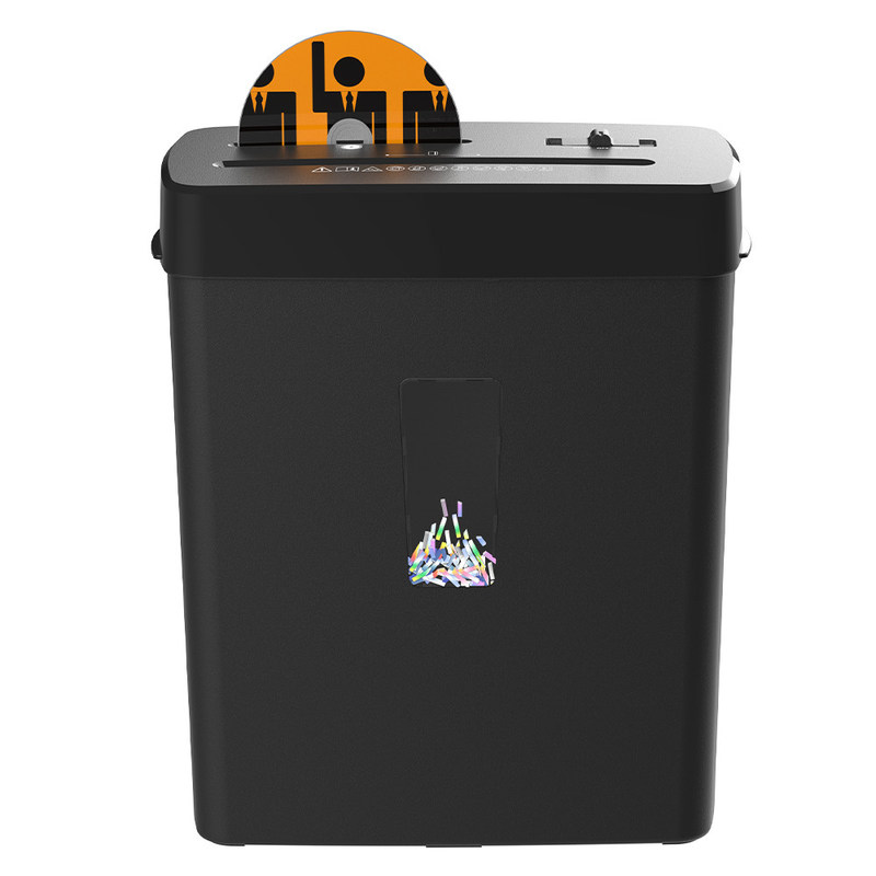 P4 Security 8 Sheets Cross Cut Paper Shredder Machine CD222P-8 with 13L Bin Basket