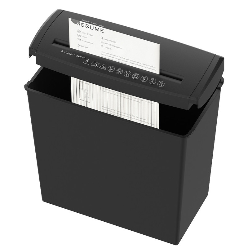 S606B Small Size Desktop Commercial Mini Personal Use Paper Shredder ...