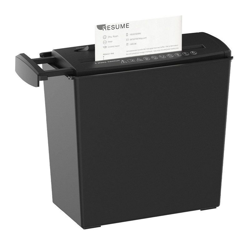 S606b 220mm Throat Width Strip Cut Paper Shredder With 2.64Gallons ...