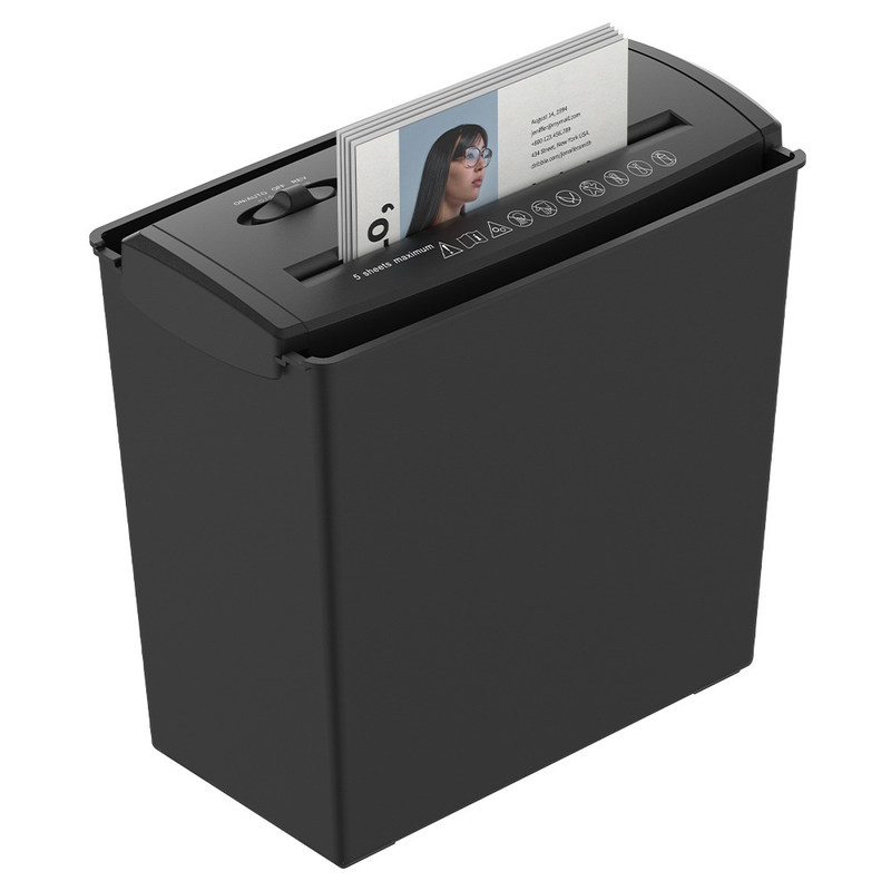 5 Sheets A4 Mini Paper Shredder 6.8mm Office Home Document Shredding ...