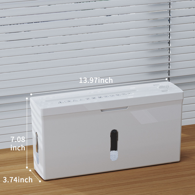 2 Sheet A4 Paper Shredder Machine Desktop Type For Office Home CS201C ...