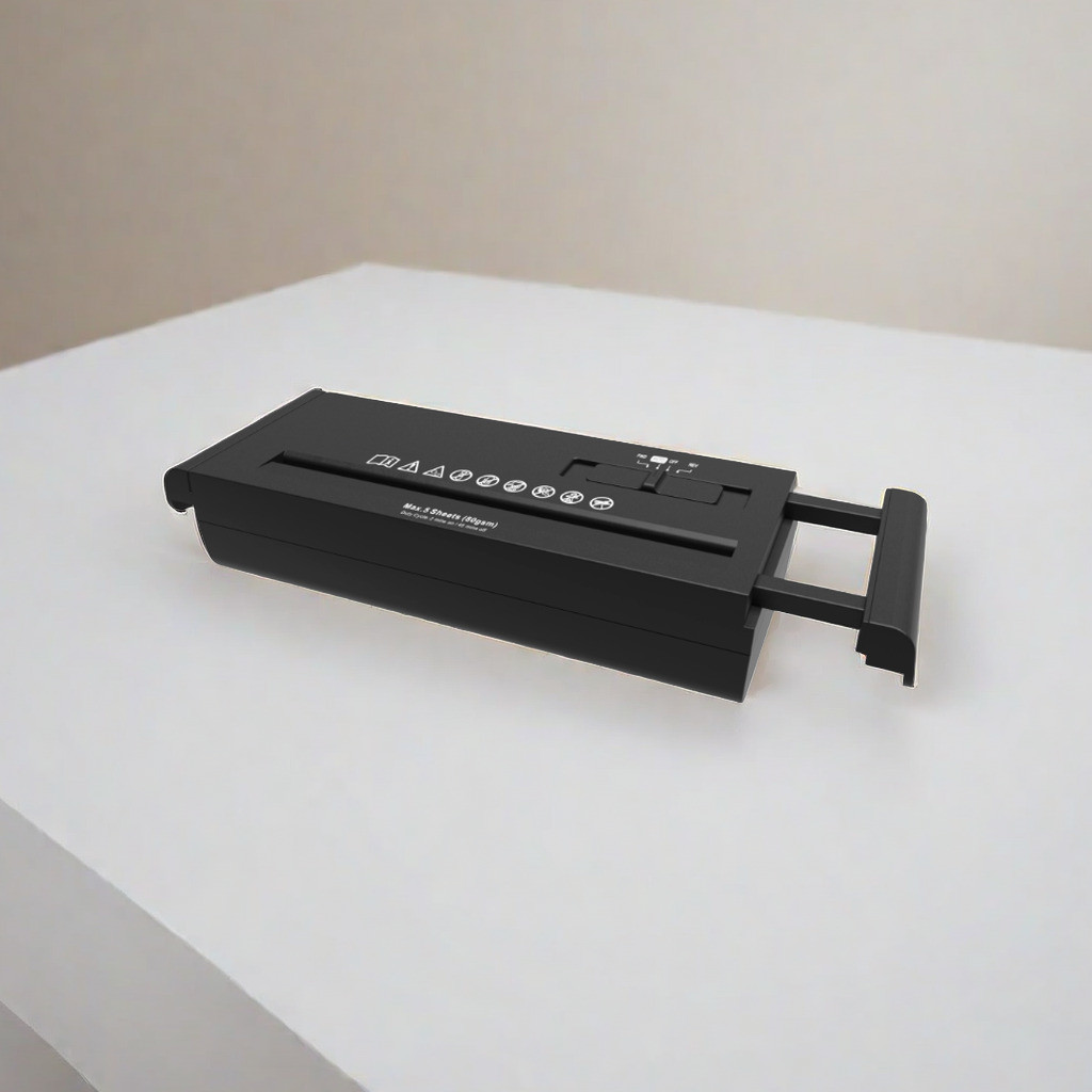 Compact Strip Cut Shredder Heavy Duty With Powerful Motor Easy Transport