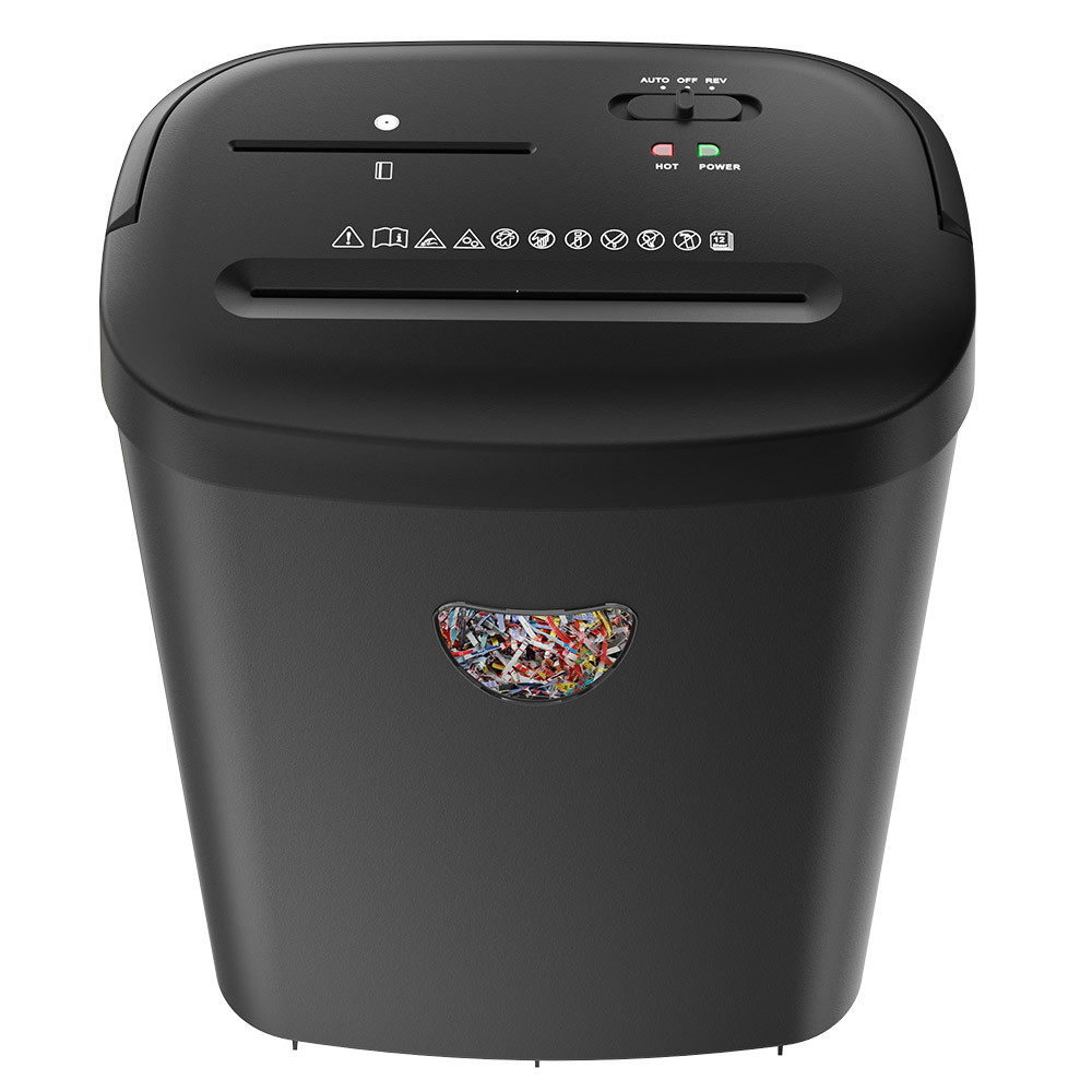 12 sheets A4 Compact Office Paper CD credit card shredder 25 Litre Easy ...