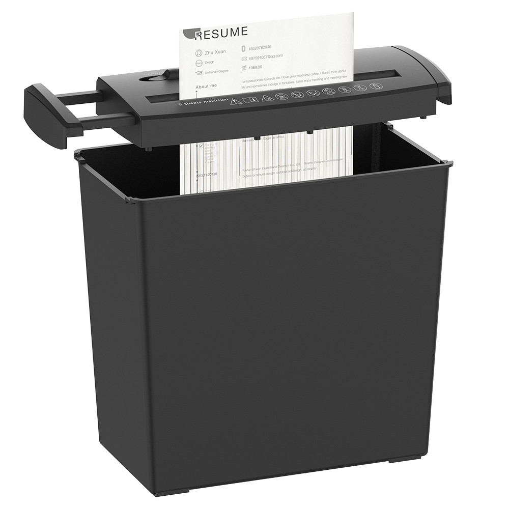 5 sheets A4 mini paper shredder machine for home and office use with ...