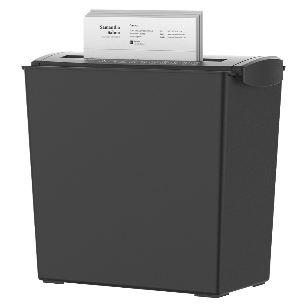 mini home office paper shredder machine 5 sheets A4 shredding device S606B