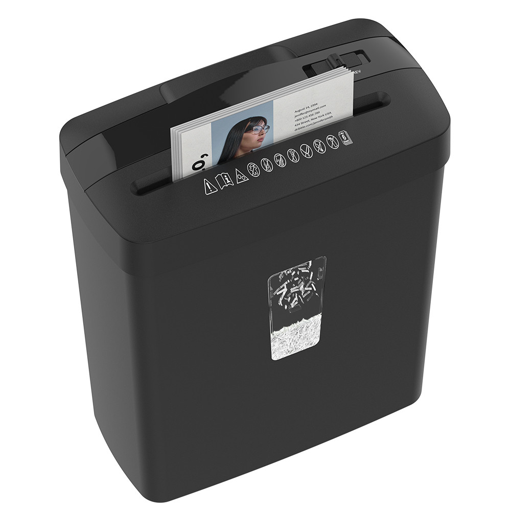 220mm Throat Commercial Paper Shredder machine with 13L Bin shred 6 ...